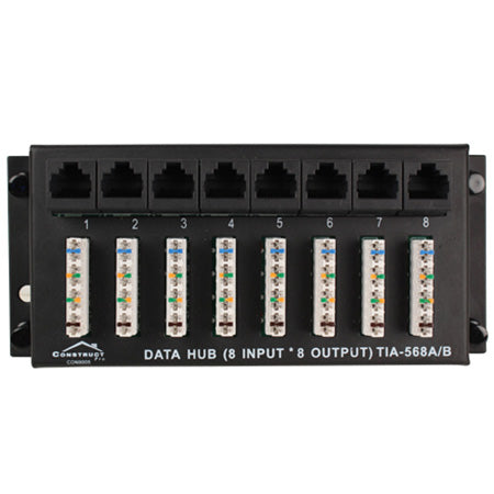 Construct Pro 8 8 Patch Panel Module – TDL Gentek